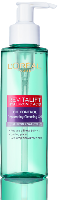 Revitalift Face Care Oil Control Replumping Cleansing Gel | L'Oréal Paris